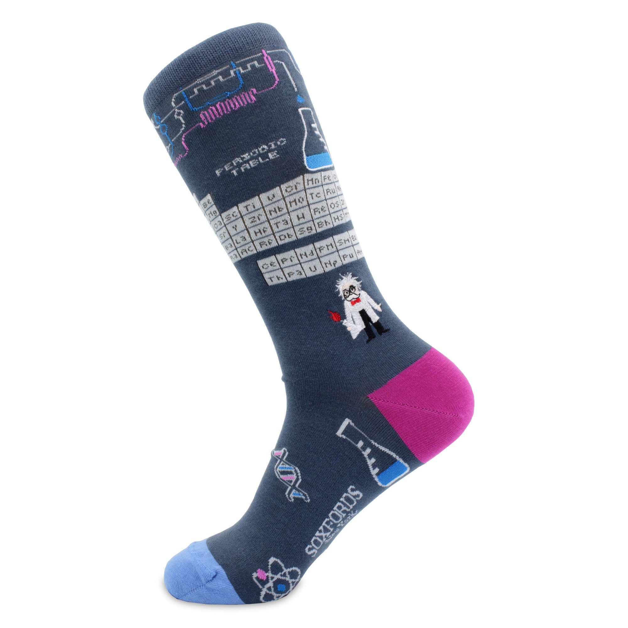 Men's "Scientific Method", Science Themed Socks by Soxfords
